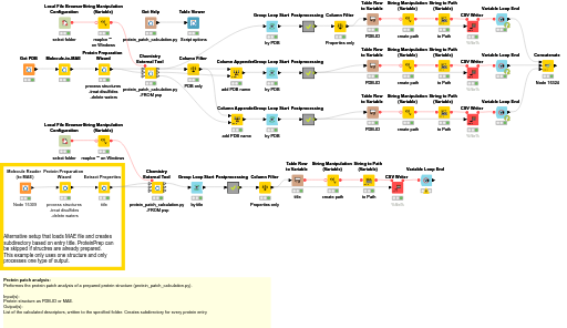 Protein patch analysis — NodePit